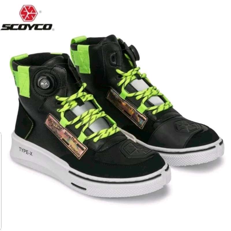 Jual Scoyco MT01 sepatu touring riding boa technology taichi di Seller ...