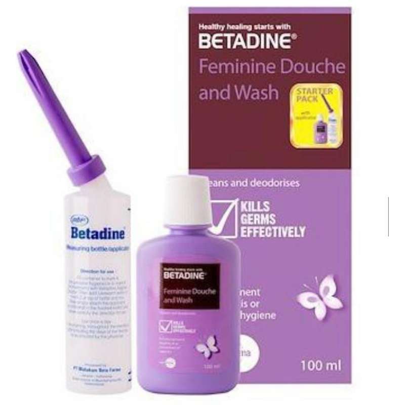 Jual Betadine Vaginal Douche + Aplikator 100ml Di Seller Apotek Multifarma - Cigereleng, Kota ...