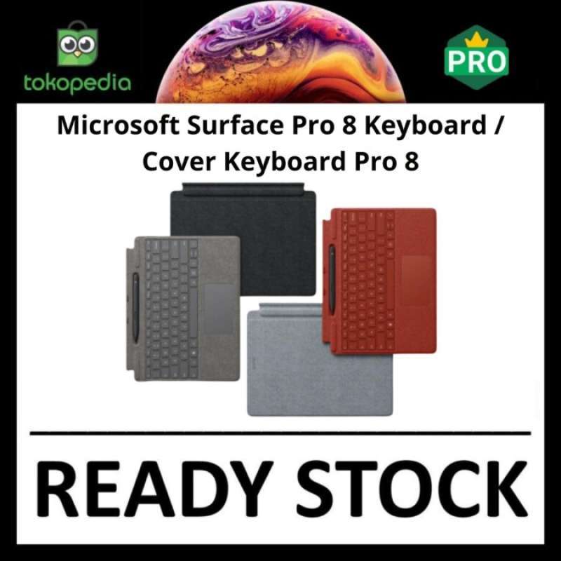 Promo Microsoft Surface Pro 8 Keyboard / Cover Keyboard Pro 8 ORIGINAL ...