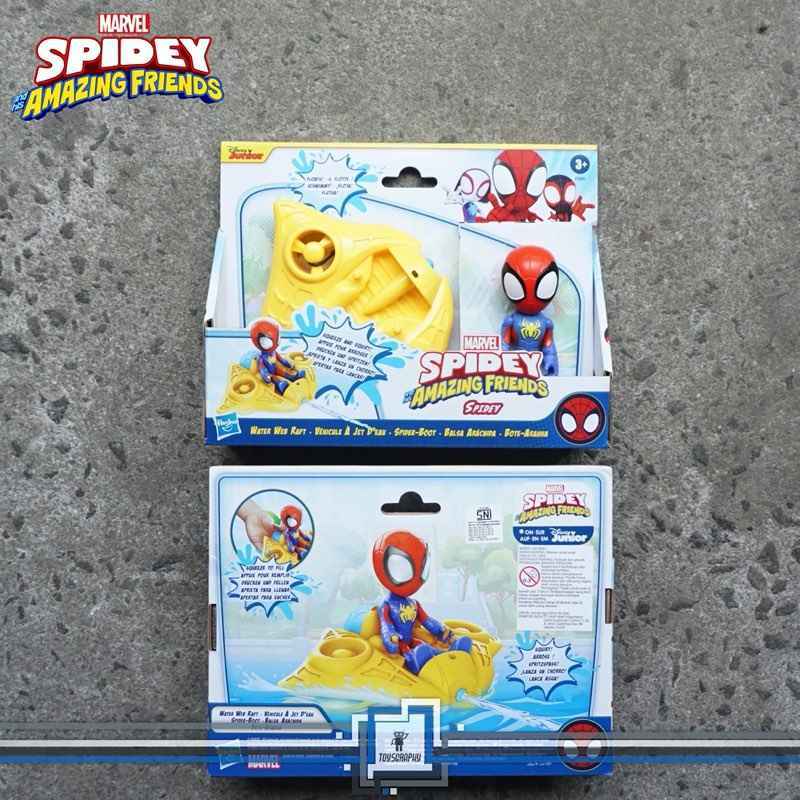 Jual Spidey and His Amazing Friends Spidey Water Web Raft Spider Man di ...