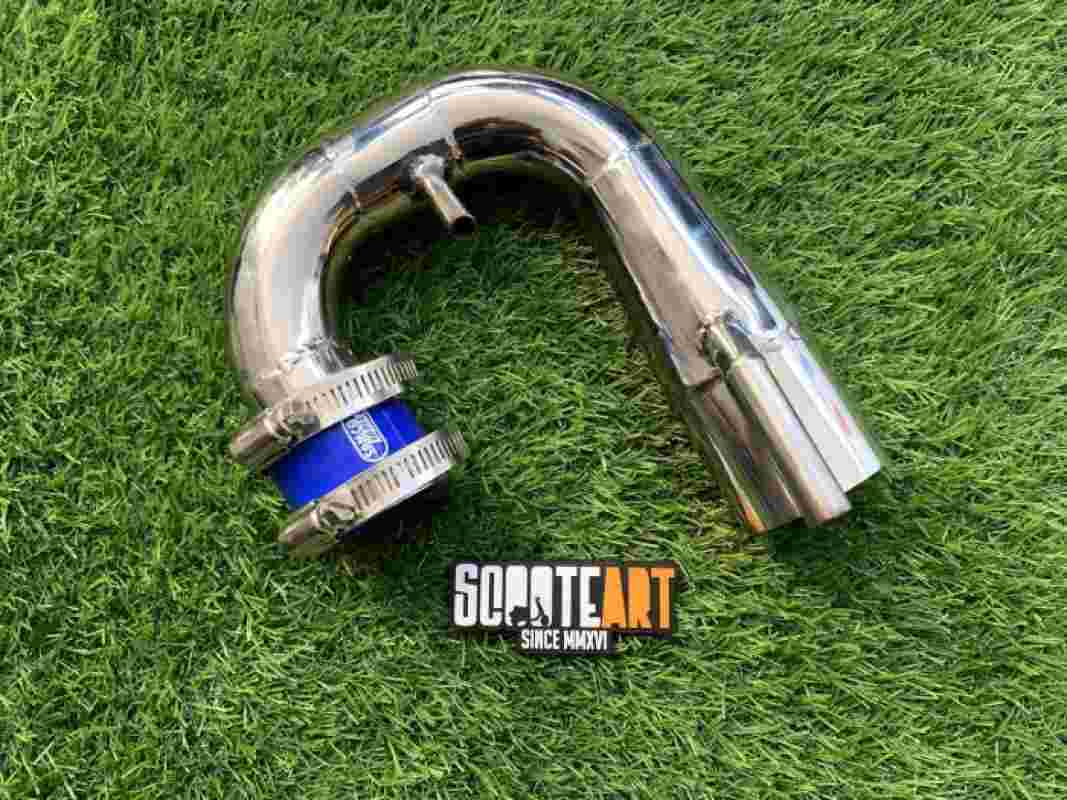 Jual Selang Intake Full Alumunium Stainless Untuk Vespa Matic di Seller ...