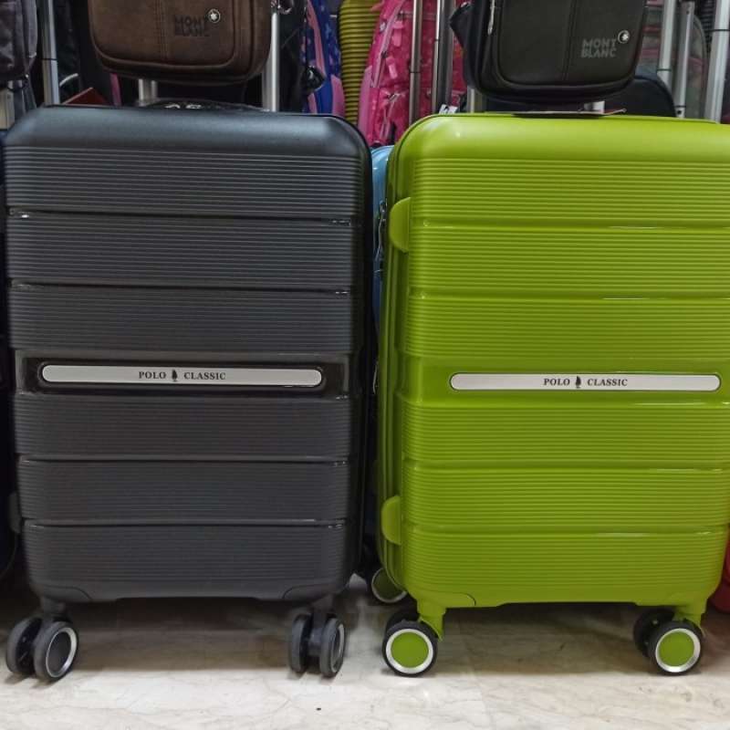 Promo Tas Travek Koper Polo Classic 20 inch Kabin Original Expander TSA ...