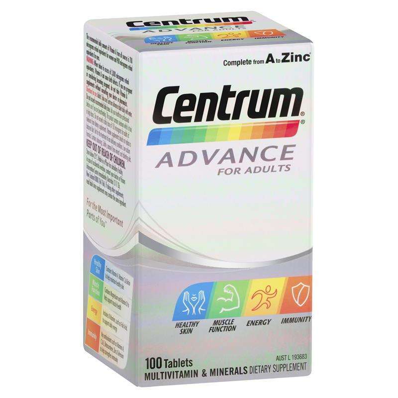 Jual Centrum Advance [100 Tablets] di Seller Aussie Warehouse ...