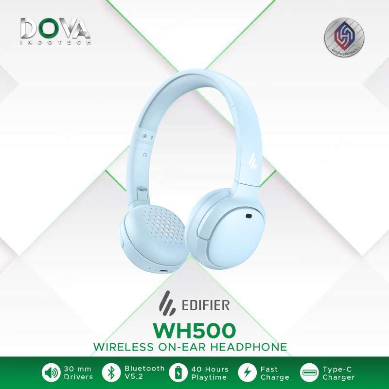 Promo EDIFIER WH500 Wireless On-Ear Headphones Diskon 43% di Seller ...