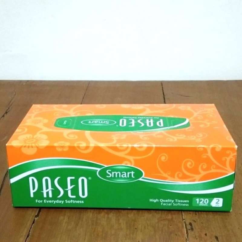 Promo Tisu Paseo Smart Facial Softpack Box - 120 sheets (Kemasan 20 Pcs ...