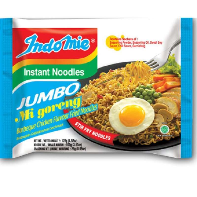 Jual INDOMIE GORENG JUMBO DAN MIE KERITING - SPECIAL JUMBO di Seller ...
