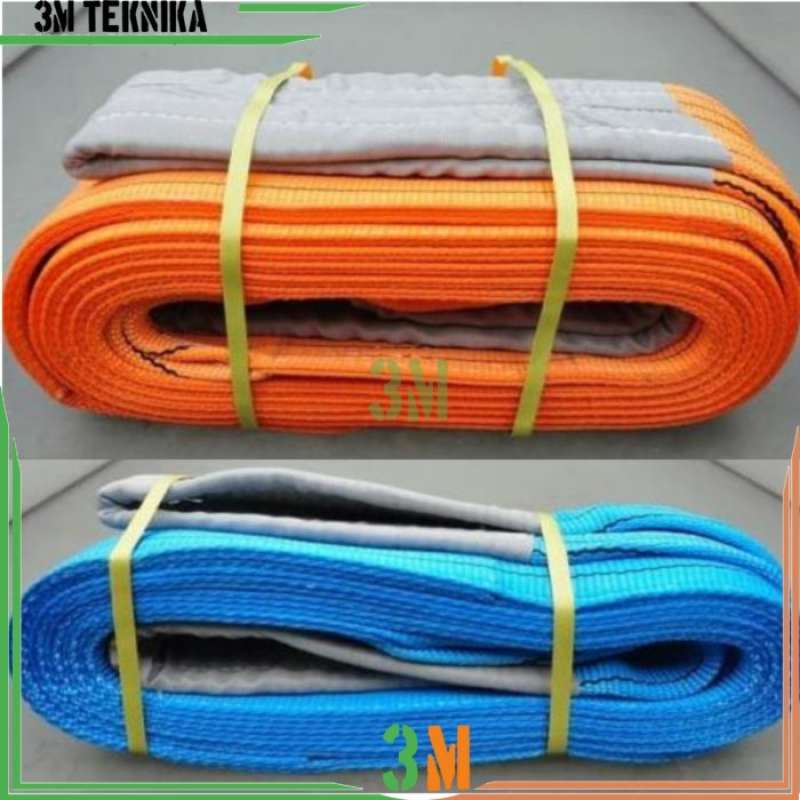 Jual Webbing Sling 35 Ton X 10 M Duplex Webbing Seling Pengikat Barang ...