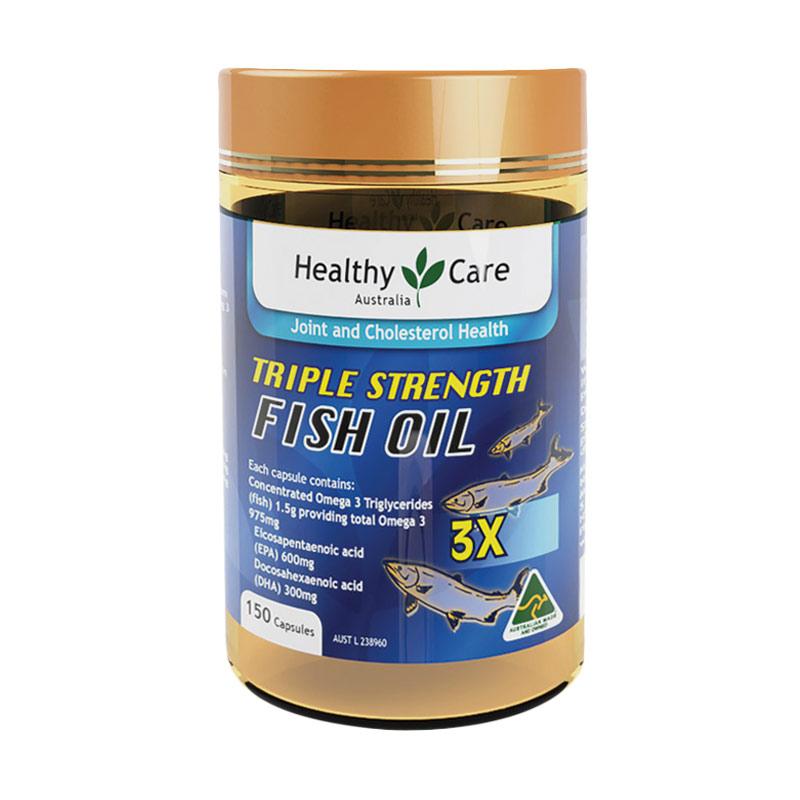 Jual Healthy Care Triple Strength Fish Oil [150 Kapsul] di Seller Omnia Online Store - 6987 ...