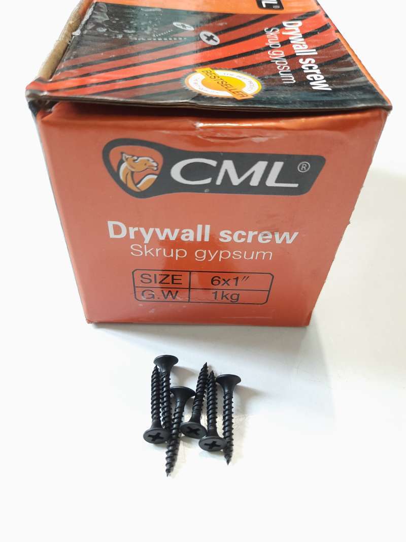 Jual Skrup gypsum 6 × 1 (Inch) - Sekrup gipsum atau Drywall Screw (D441) di Seller Edbert ...