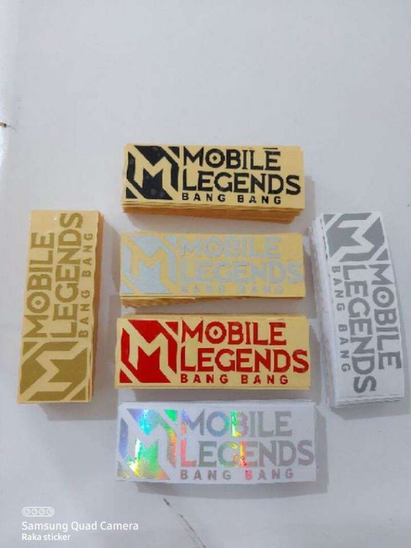 Jual Sticker Stiker Mobile Legends Bang Bang Cutting di Seller Wagiman ...