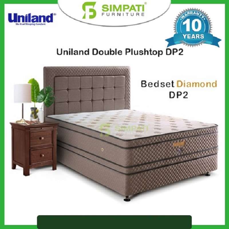 Promo UNILAND PARADISE DOUBLE PLUSH TOP DIAMOND KOMPLIT SET - 120 X 200 ... Promo UNILAND PARADISE DOUBLE PLUSH TOP DIAMOND KOMPLIT SET - 120 X 200 ...