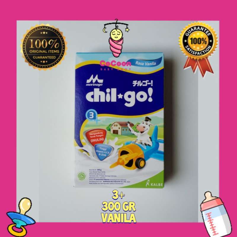 Jual Susu Formula Bayi Morinaga Chil Go 3+ Plus 300 gr 300g 300 g ...