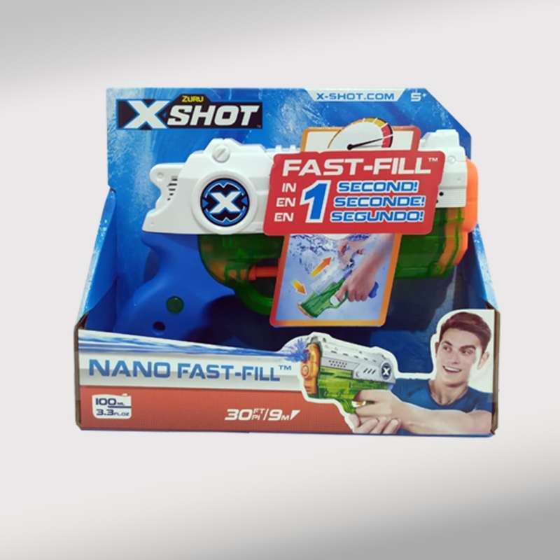 Jual Zuru Xshot X shot Nano Fast Fill Pistol Air Tembakan Air Ori ...