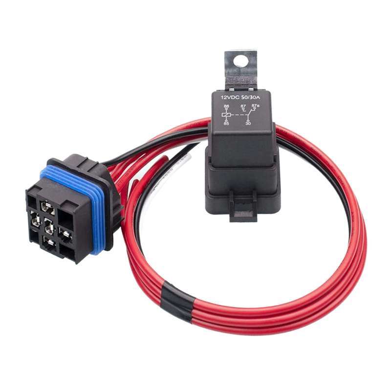 Jual Waterproof Relay Socket 5-pin Universal 12v Fit For Boat Fan ...