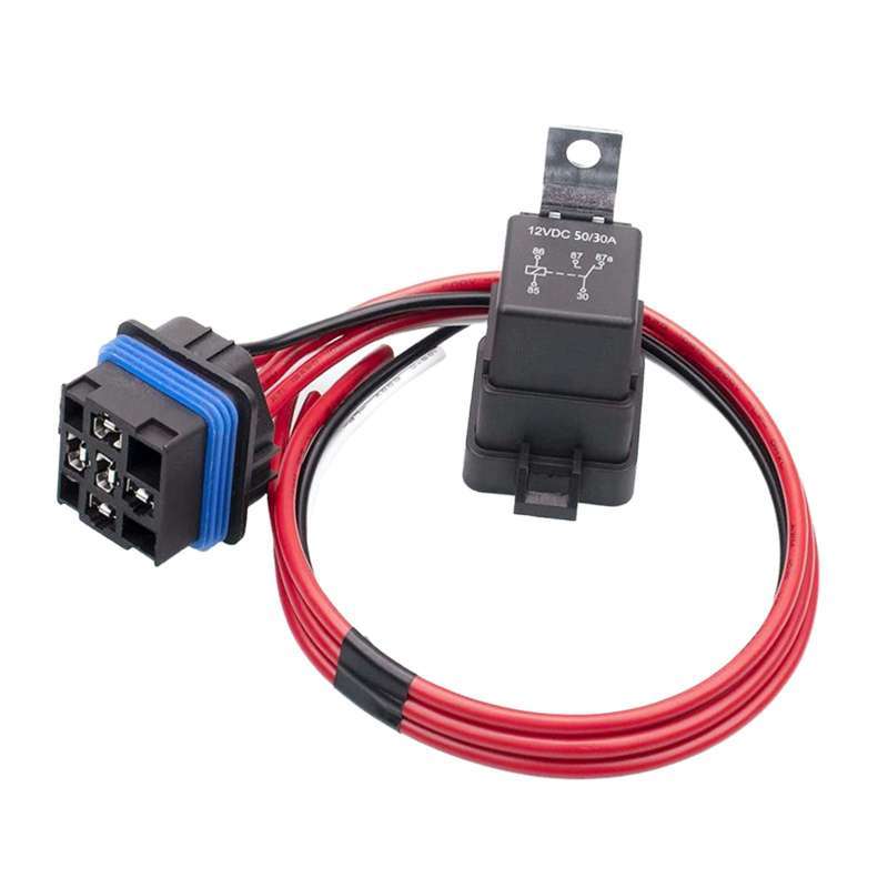 Jual Waterproof Relay Socket 5-pin Universal 12v Fit For Boat Fan ...