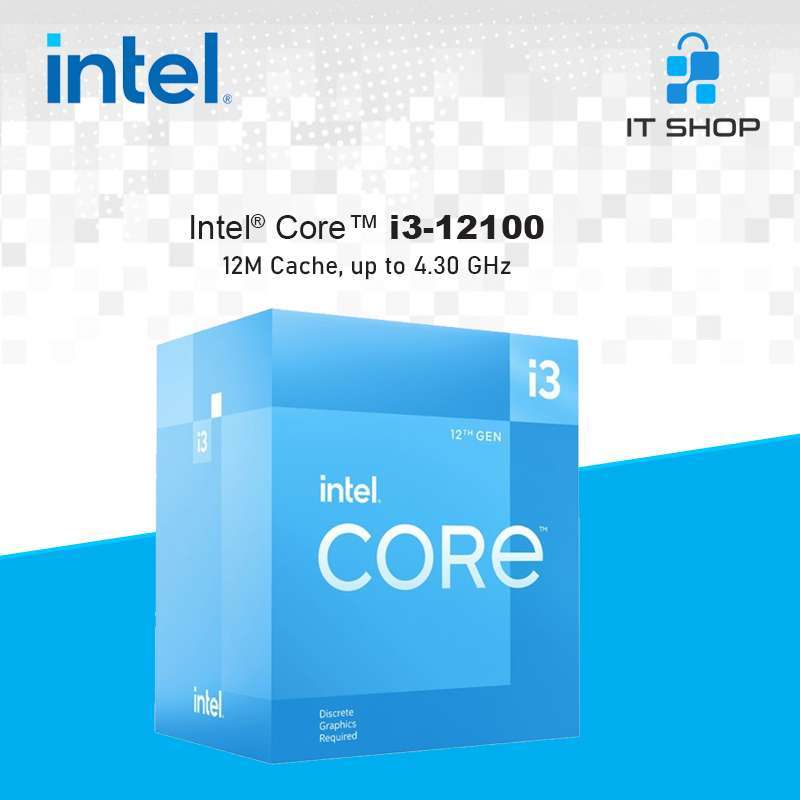 Jual Intel Processor Core i3 12100 - LGA1700 di Seller IT Shop Official ...