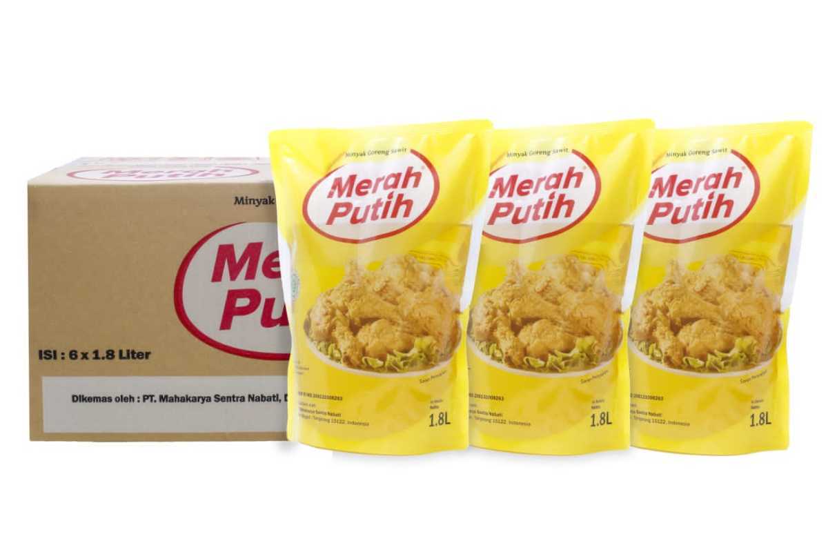 Jual Merah Putih Minyak Goreng 1.8 Liter - 1ctn (6 Pcs) Di Seller ...