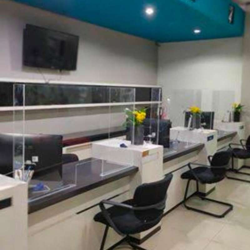 Jual Akrilik pembatas meja kantor/ partisi (P170 T100cm) di Seller ...