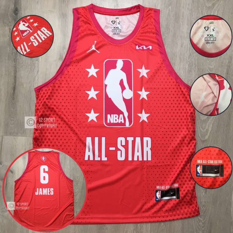 Jual 12 Sport - Jersey Basket Nba All Star Import Replica Printing Baju ...