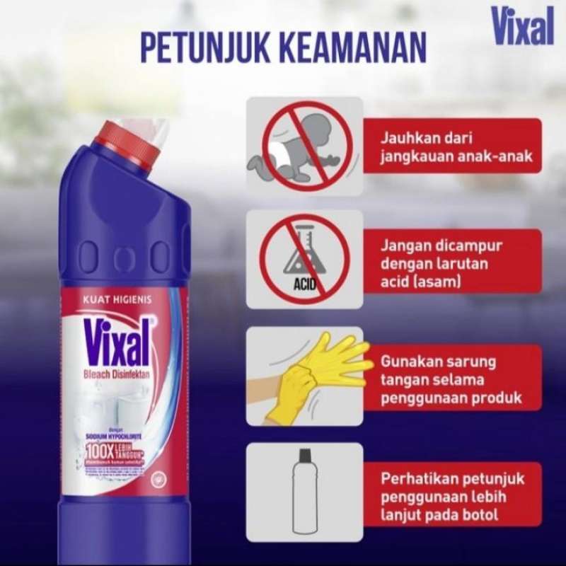 Jual Vixal Disinfectant Bleach 500 Ml Di Seller Bee Premium Honey ...