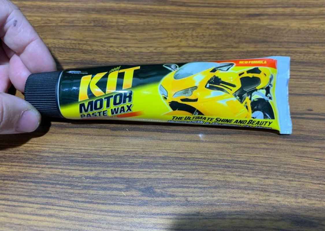 Jual Kit Motor Paste Wax 60 Gr Untuk Pelindung Pengkilap Cat di Seller ...
