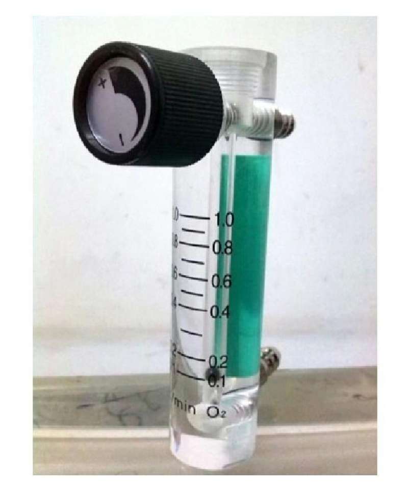 Jual Acrylic Gas Air Oxygen Flow Meter Flowmeter Countor Indicator O2 ...