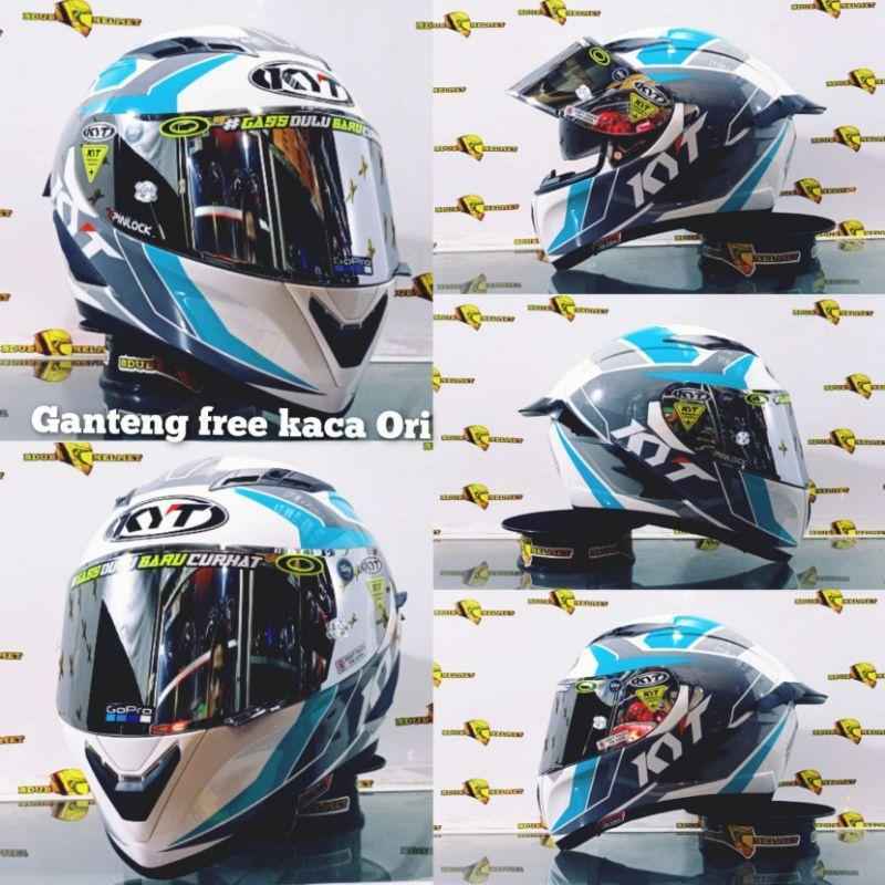 Jual Helm Kyt Falcon FR Radiant Black/Red Doff Paket Ganteng 100 ...