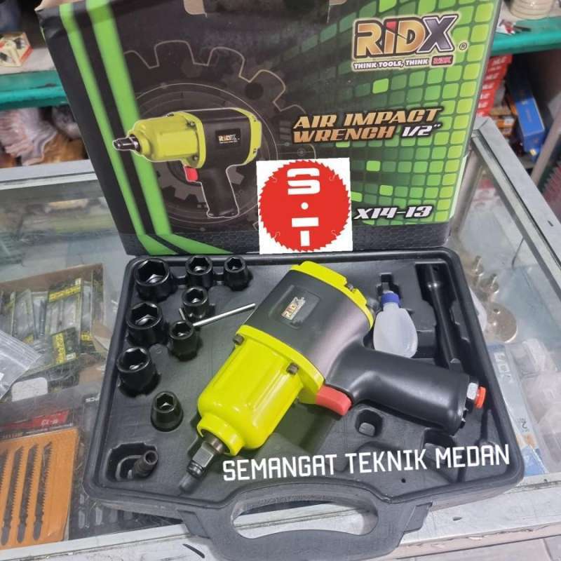 Jual X14-13 BOR AIR IMPACT WRENCH BUKA ALAT BUKA RODA ANGIN BAN 1/2 ...