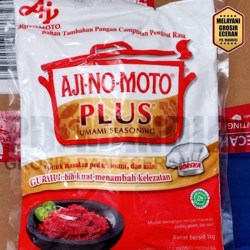 Jual AJINOMOTO PLUS 1 KG UMAMI SEASONING di Seller PD MANDIRI BDG - Kota Bandung, Jawa Barat ...