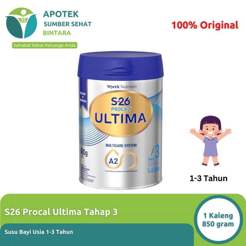 Jual S26 Procal Ultima Tahap 3 Anak Usia 1-3 Tahun di Seller Apotek ...