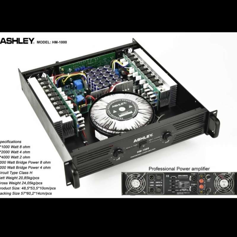 Jual Power Amplifier Ashley Original, Murah & Diskon Juni 2024 | Blibli