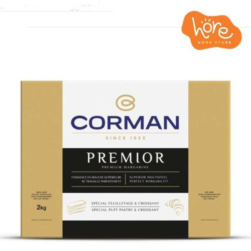 Promo Corman Premior Margarine Sheet 2Kg X 5 Pcs - Kemasan Asli ...
