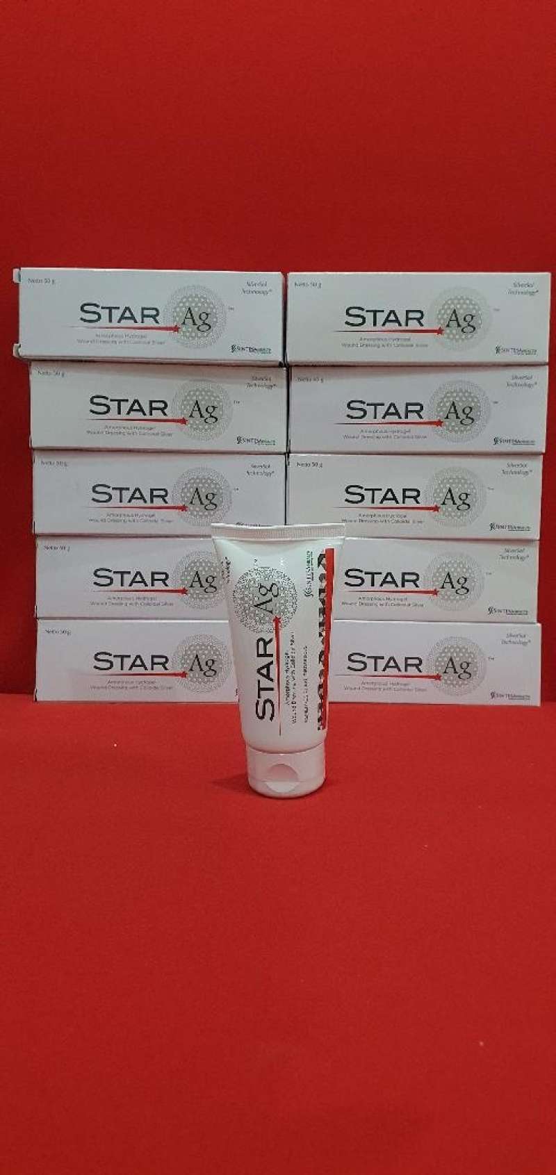 Jual Original Star Ag Silver 50 gr Salep Luka di Seller Chintya Store ...