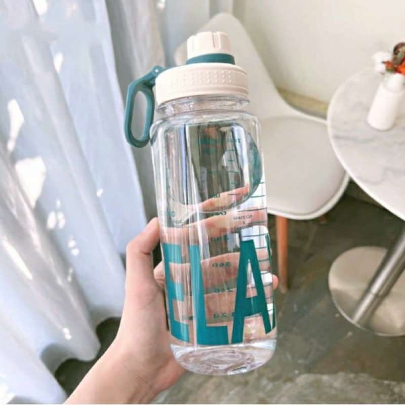 Jual botol air minum tritan 1 satu liter tempat air minum sport BPA ...