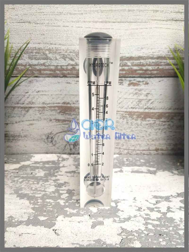 Jual Flow Meter 5 Gpm / Flow Meter 18 Lpm (pendek) - Tipe Panel Di ...