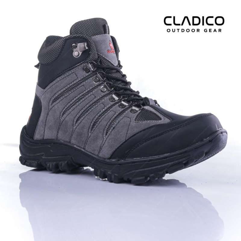 Jual sepatu boot pria safety terbaru cladico coupe high original ujung besi - Abu - 41 di Seller ...