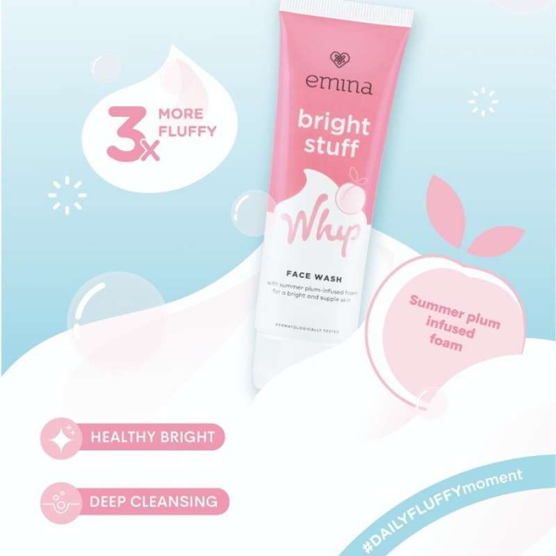Jual EMINA Bright Stuff Series dan Acne Prone | Emina Moisturizing ...