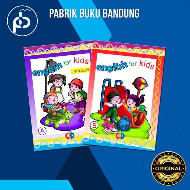 Jual English For Kids A & B | Belajar Bahasa Inggris Untuk Anak TK/SD | CIB - Jilid 1 di Seller ...