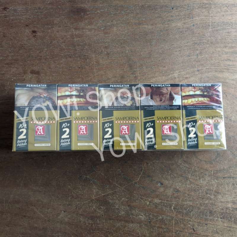 Jual Rokok Sampoerna Kretek Limited isi 10+2 batang di Seller YOW! Shop ...