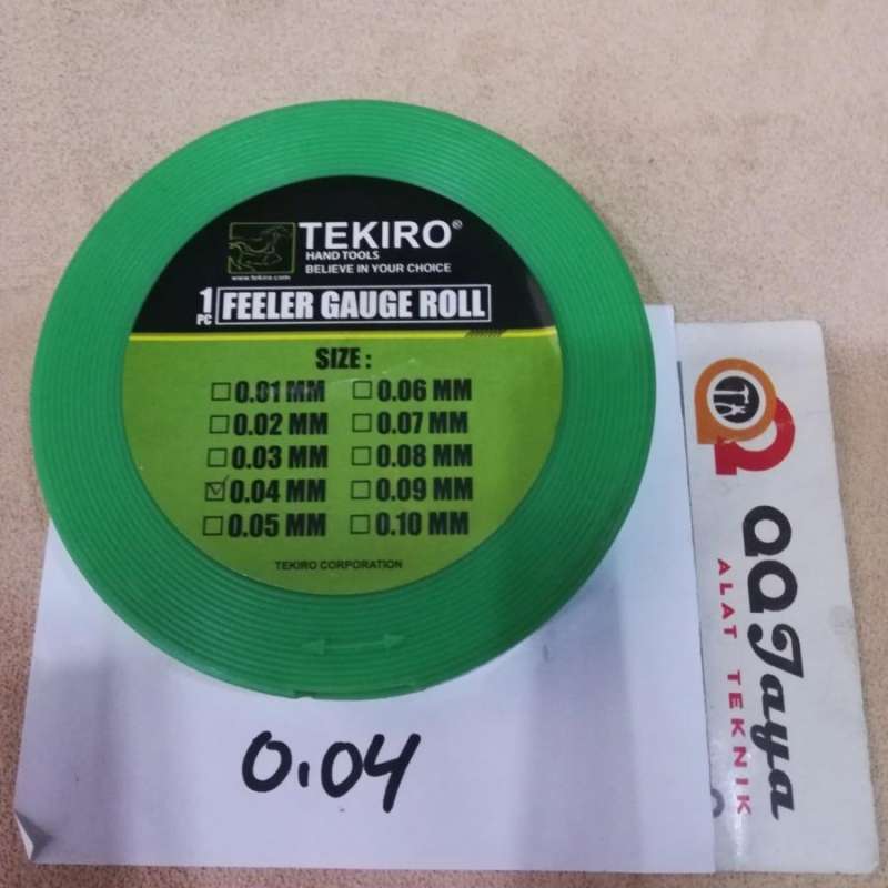 Jual Fuller Gauge Roll Tekiro - Ukuran 0,04x13x5 Mtr Di Seller Qqjaya ...