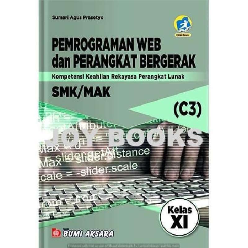 Jual BUKU PEMOGRAMAN WEB DAN PERANGKAT BERGERAK BUMI AKSARA SMK KELAS ...