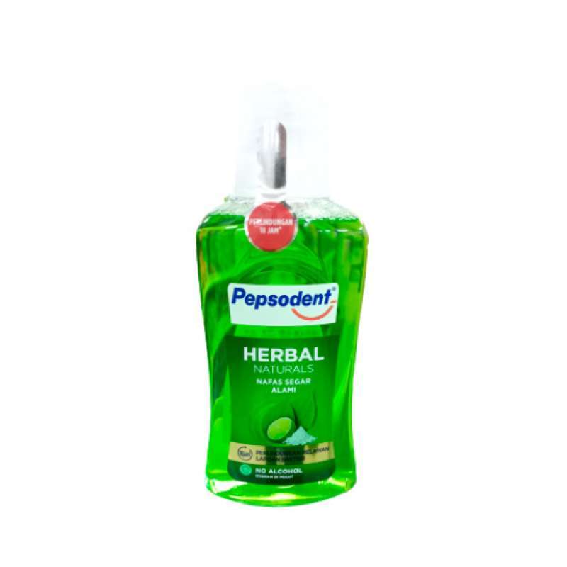 Jual Pepsodent Obat Kumur / Mouthwash Herbal Natural 150 Ml Di Seller ...