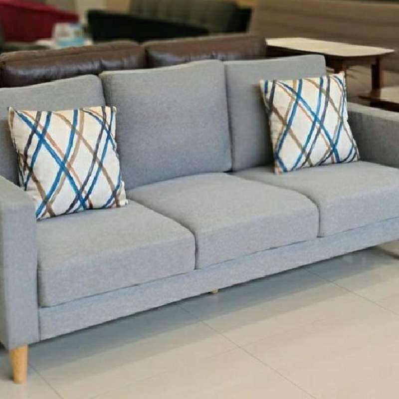 Jual Sofa Informa 3 Seater Carlton Grey Sofa Tamu Sofa Ruang Tamu Kursi ...