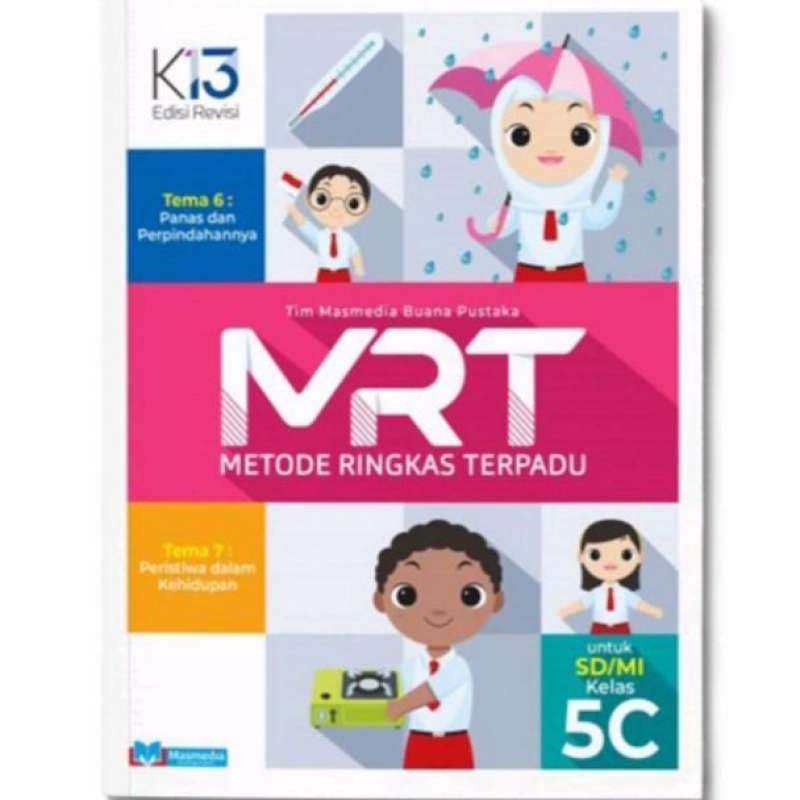 Jual Buku Mrt 5c Dan 5d Untuk Sd Kelas 5 Semester 2 Edisi K13 Revisi Di ...