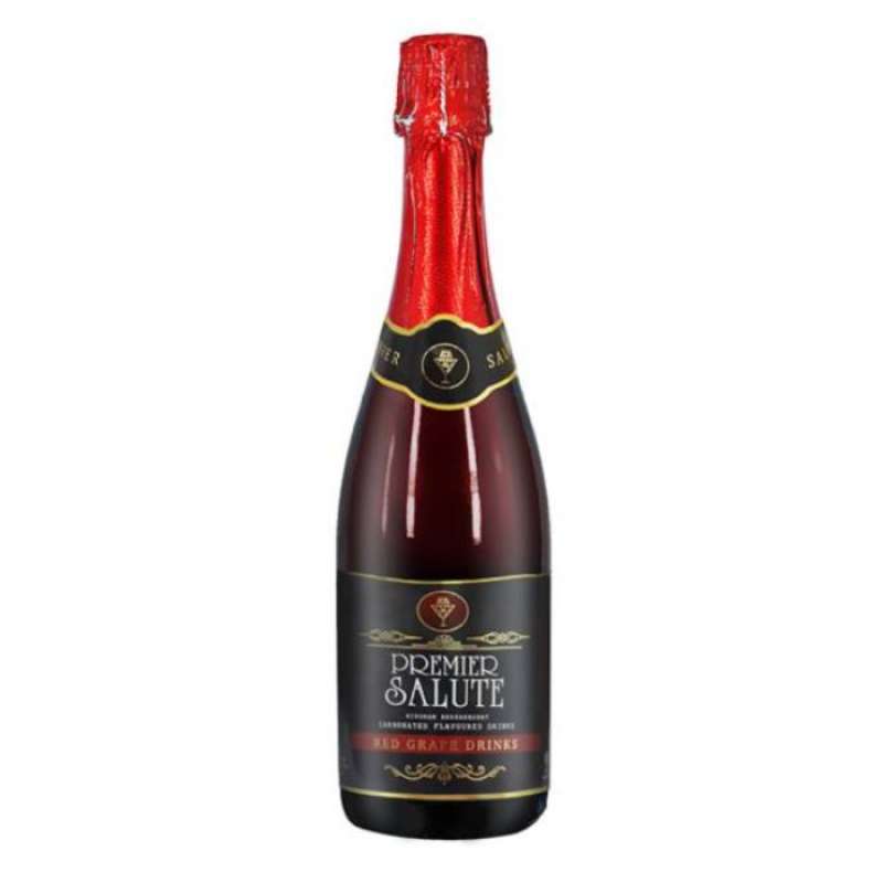 Promo Premier Salute Red Grape Sparkling Drink [750 Ml] Diskon 27% Di ...