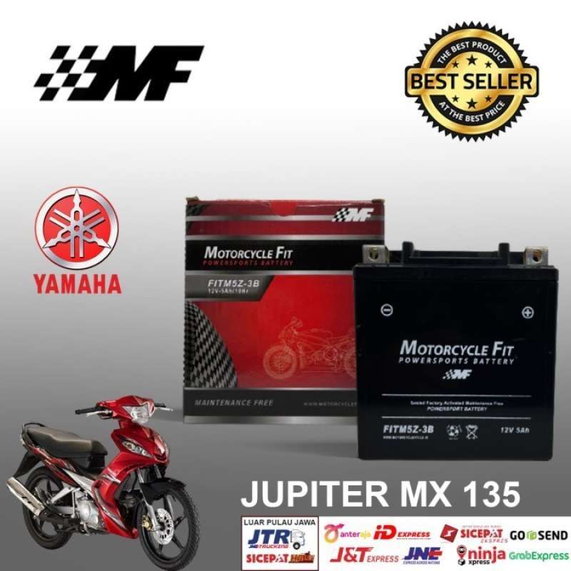 Jual Aki Motor Yamaha Jupiter Mx 135 Gm5z3b Motorcycle Fit Fitm5z3b Di Seller Akipedia ...