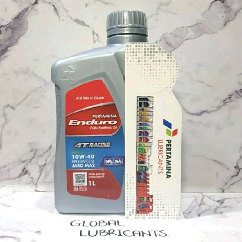 Jual Pertamina Enduro 4t Racing 10w-40 1 Liter (oli Motor/ Kereta Full/ Fully Synthetic ...