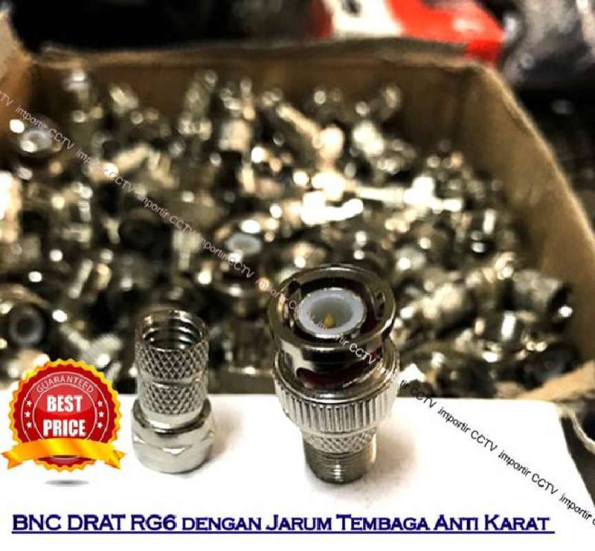 Jual Bnc Cctv Konektor Drat-mur Asli Taiwan Di Seller Importircctv - Sei Mati, Kota Medan | Blibli
