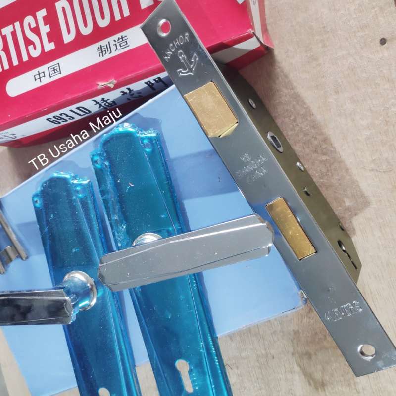 Jual Mortise Door Lock Import Shanghai Gagang Dan Kunci Pintu Besi ...
