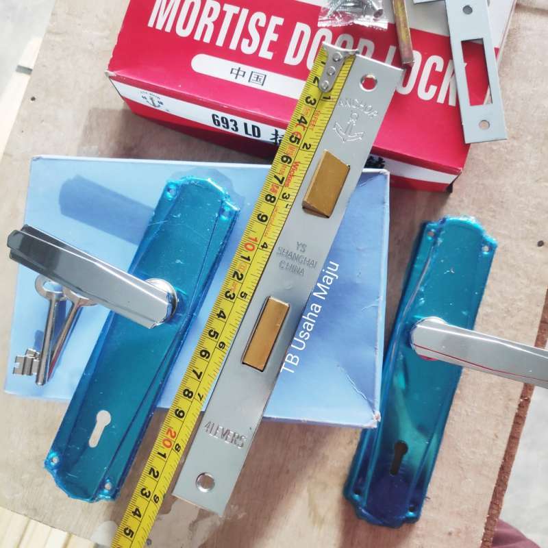 Jual Mortise Door Lock Import Shanghai Gagang Dan Kunci Pintu Besi ...